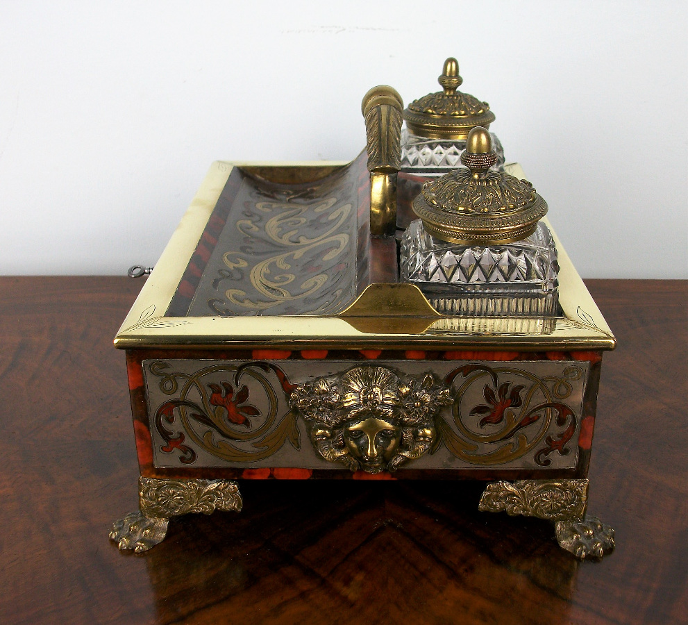 A Late Georgian Early Regency Inkstand of the Highest Quality
