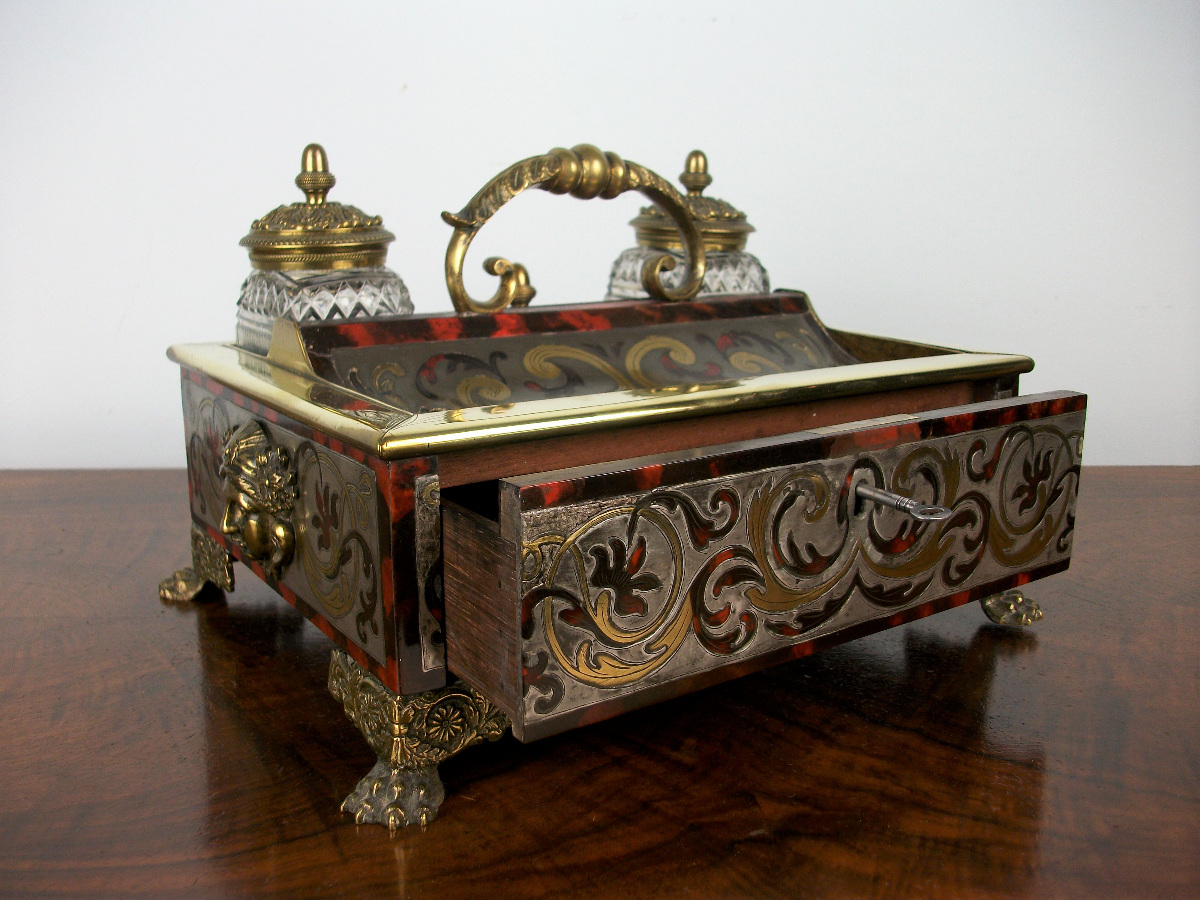 A Late Georgian Early Regency Inkstand of the Highest Quality