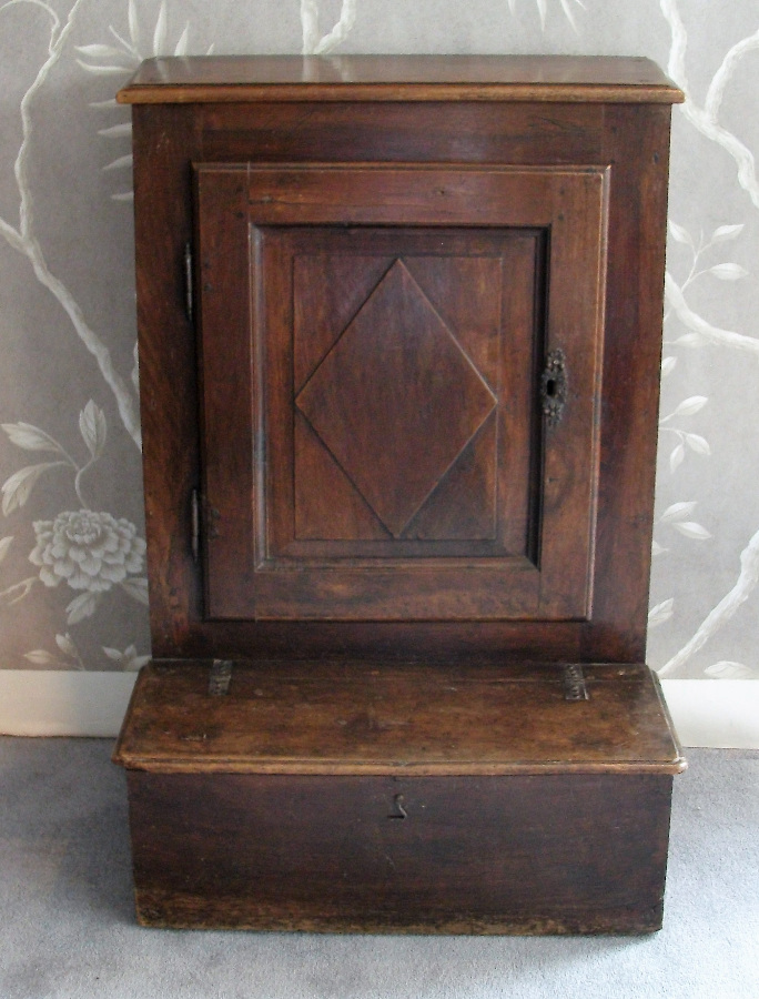 Antique Italian Prie-Dieu Cabinet
