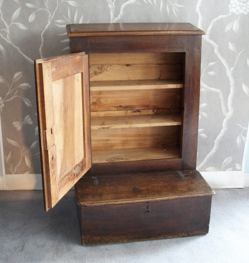 Antique Italian Prie-Dieu Cabinet