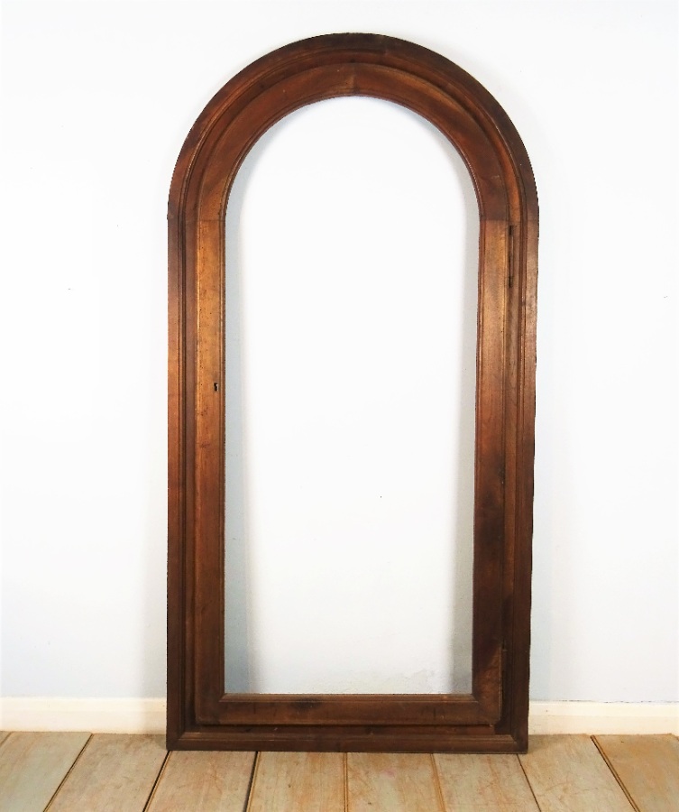 A Group of Antique Italian Walnut Arched Frames
