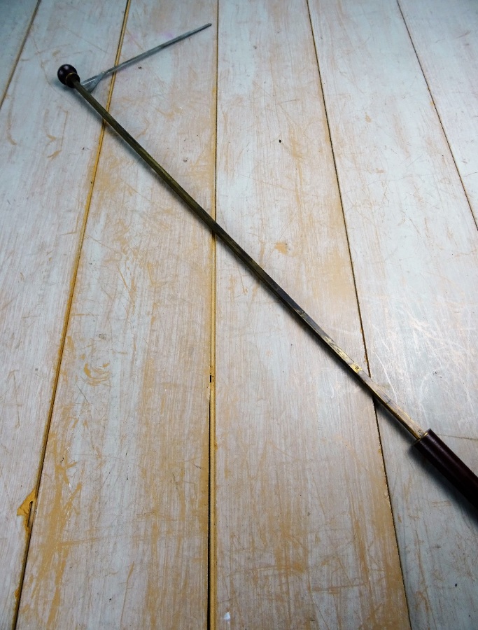 C19th Horse Measuring Walking Stick