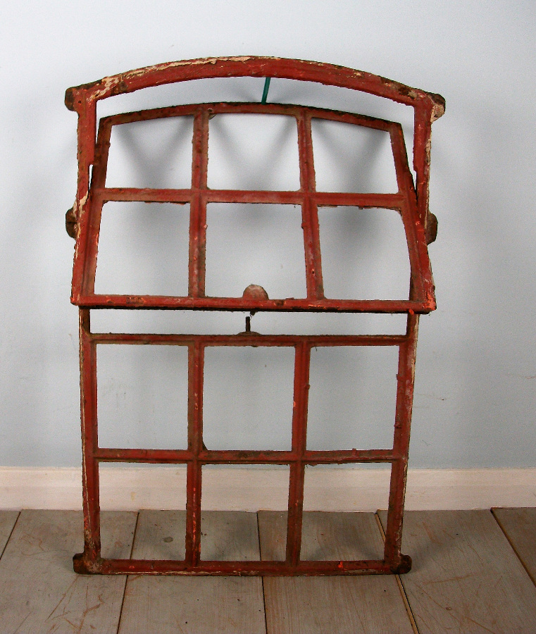 A 19th Century Danish Cast Iron Window Frame