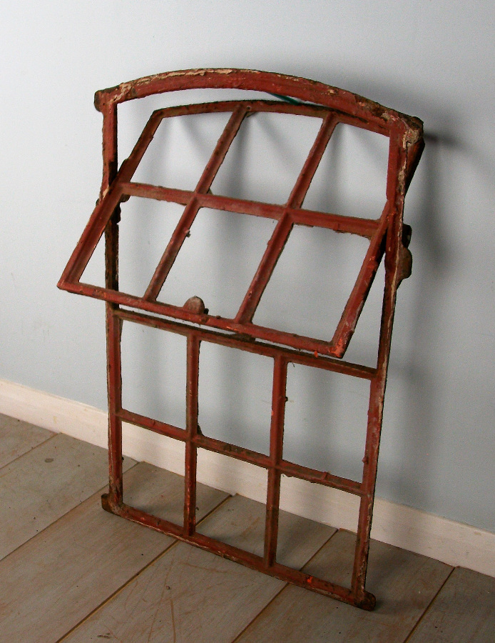 A 19th Century Danish Cast Iron Window Frame