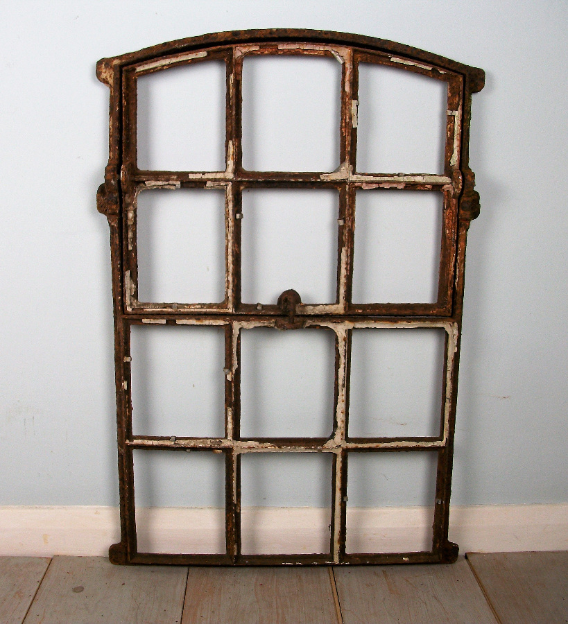 A 19th Century Danish Cast Iron Window Frame