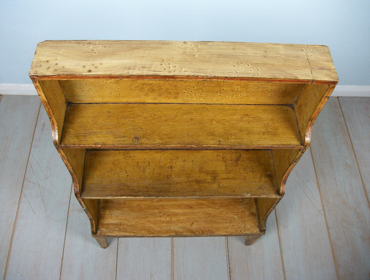 Regency Dwarf Painted Waterfall Shelves
