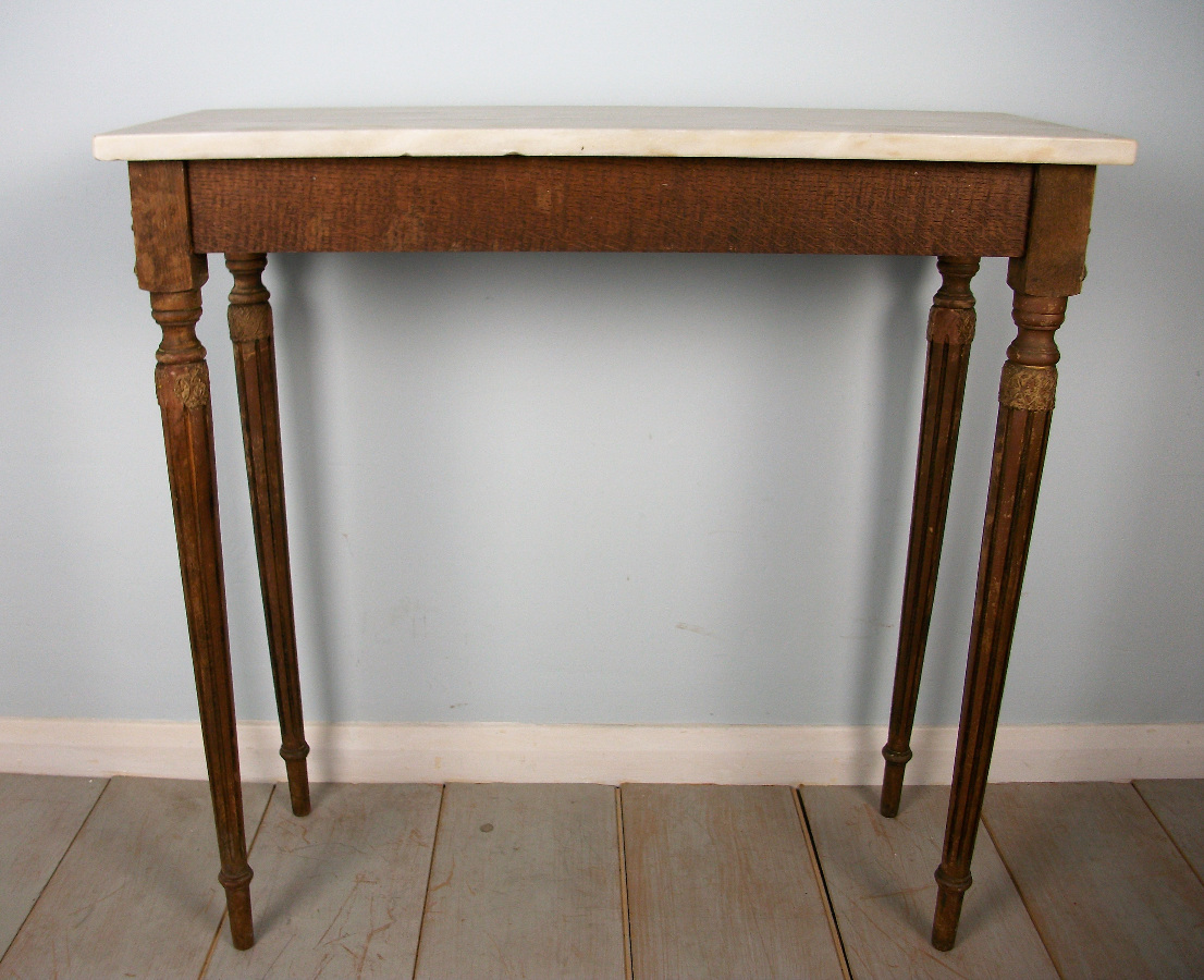 Small French 19th Century Console Table