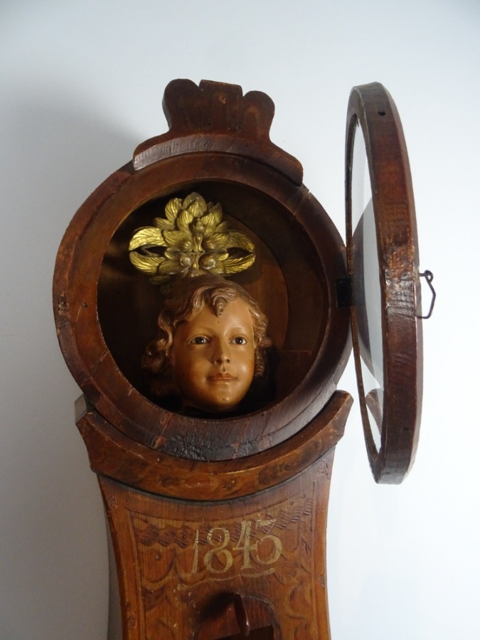 19th Century Swedish Mora Clock Case