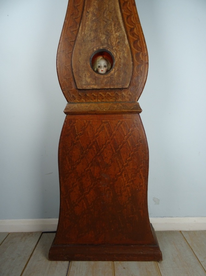 19th Century Swedish Mora Clock Case
