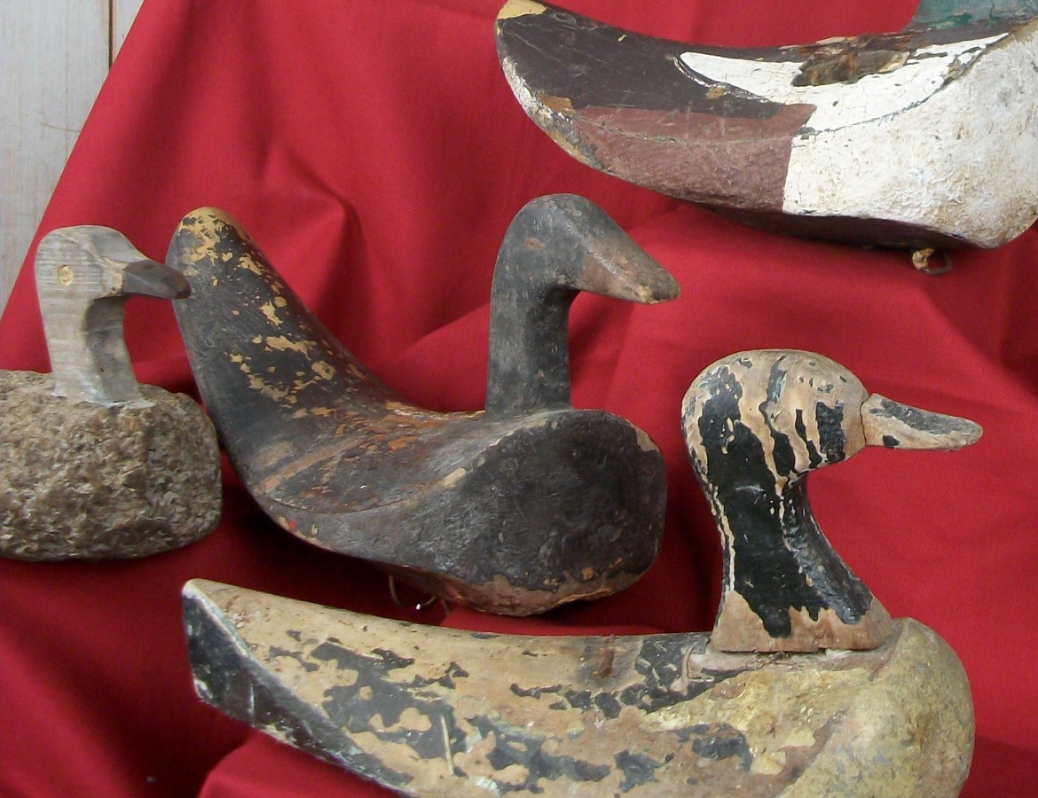 Primitive Folk Art Duck Decoy Collection