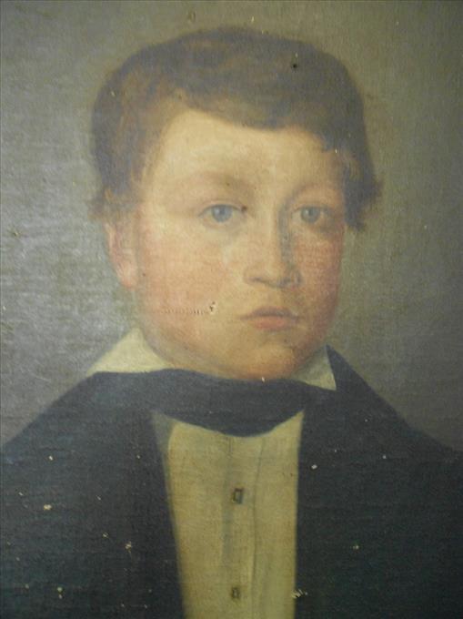 Naive Portrait of a Boy