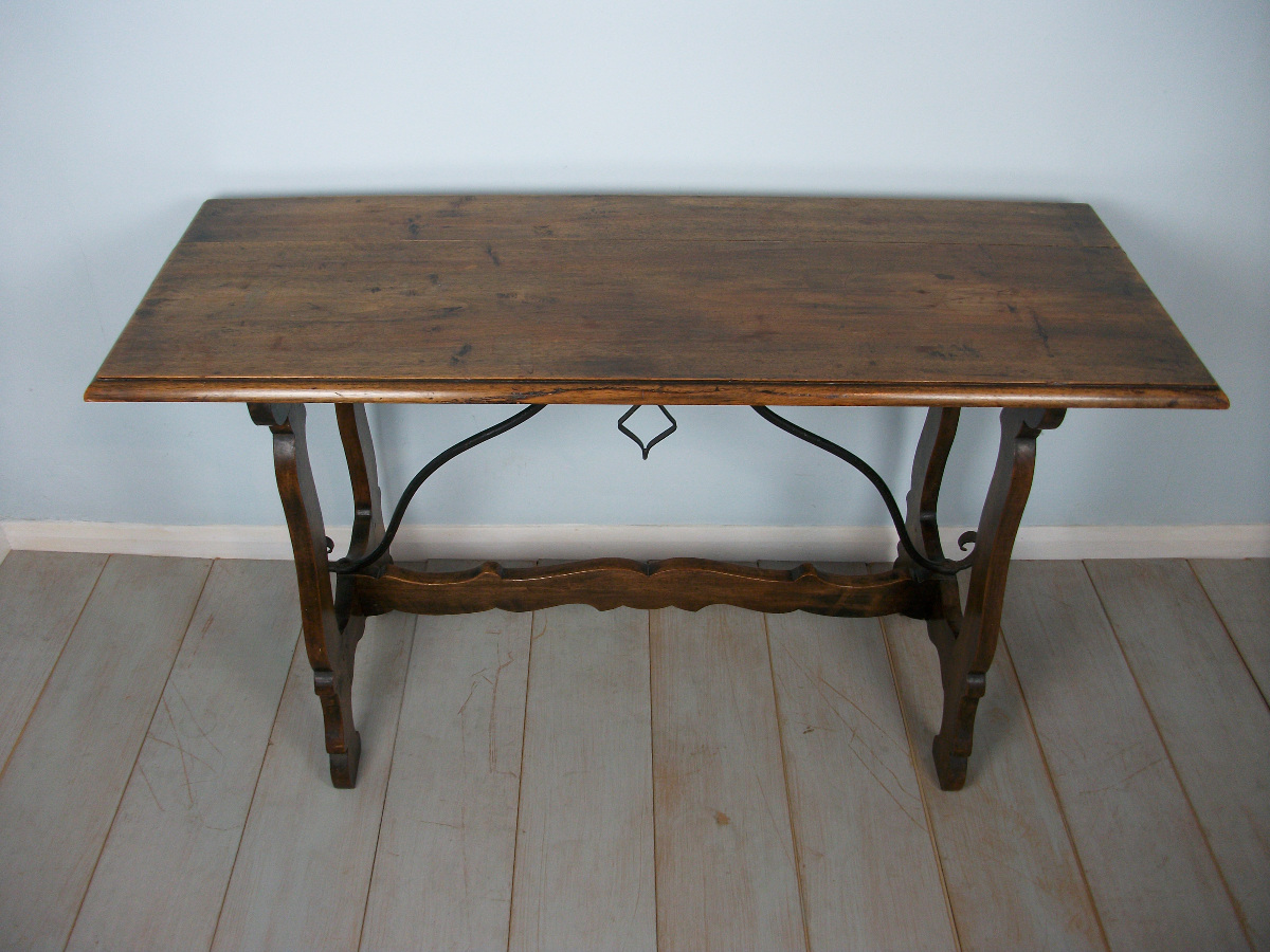 Small Walnut Refectory Table