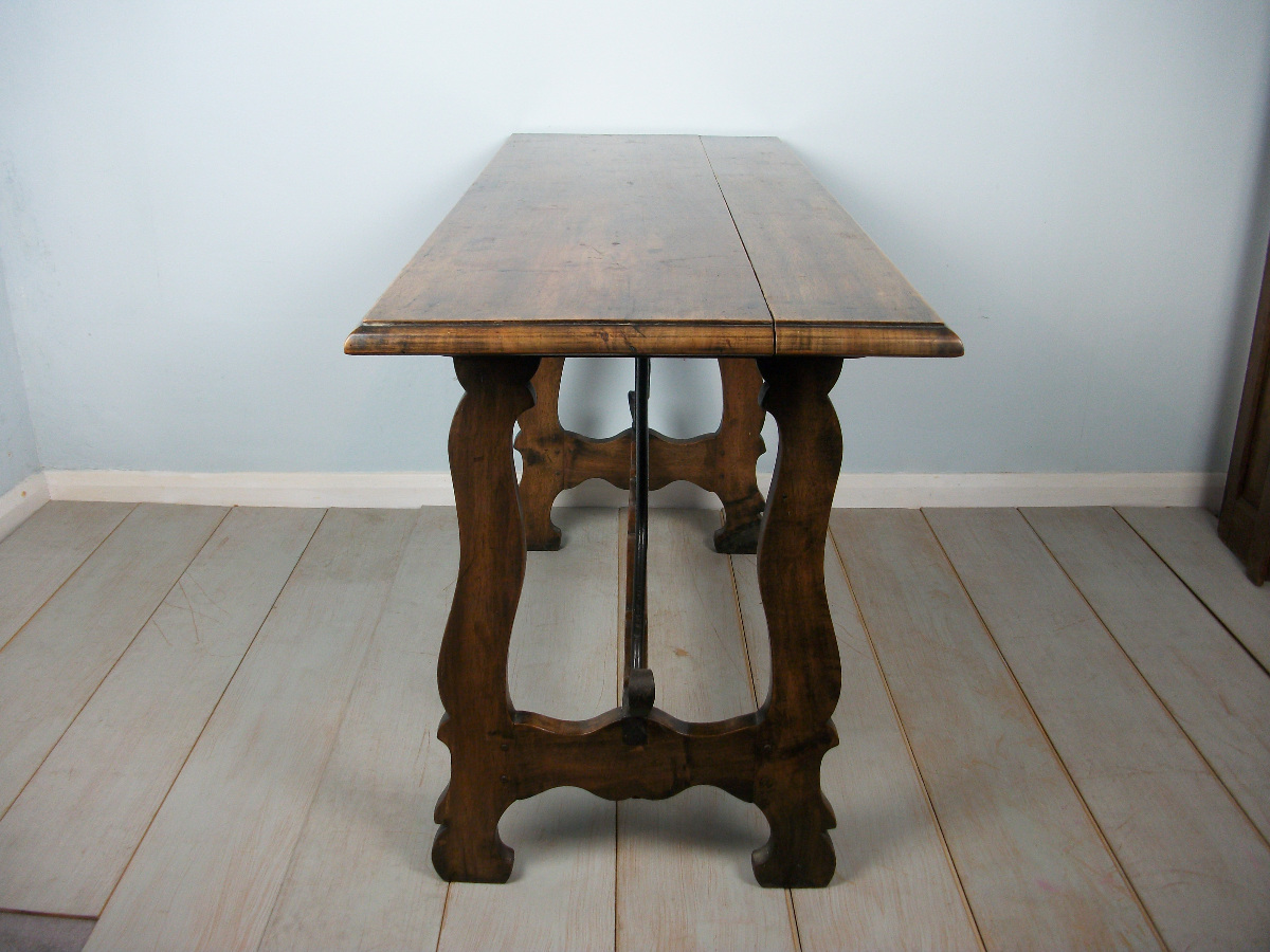 Small Walnut Refectory Table